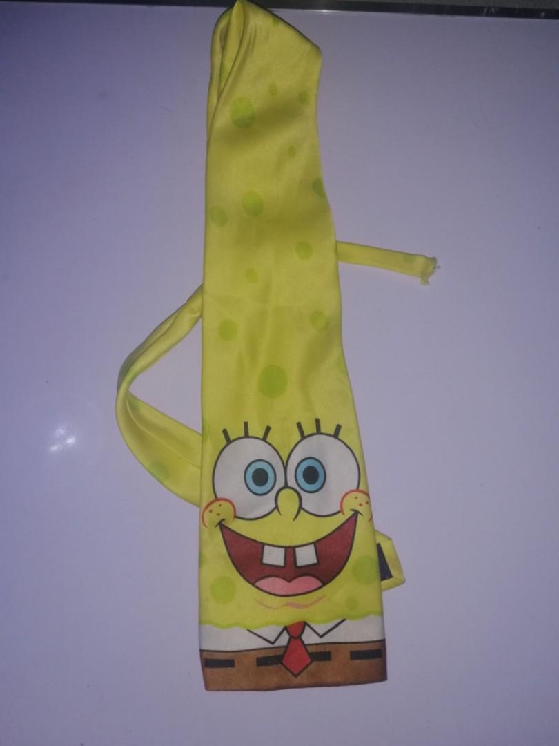 SpongeBob Necktie, Women's Fashion, Watches & Accessories, Other ...