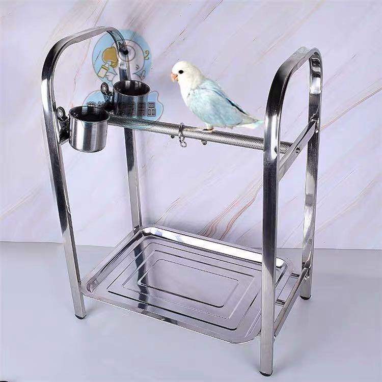 Stainless steel parrot stand, Pet Supplies, Homes & Other Pet ...