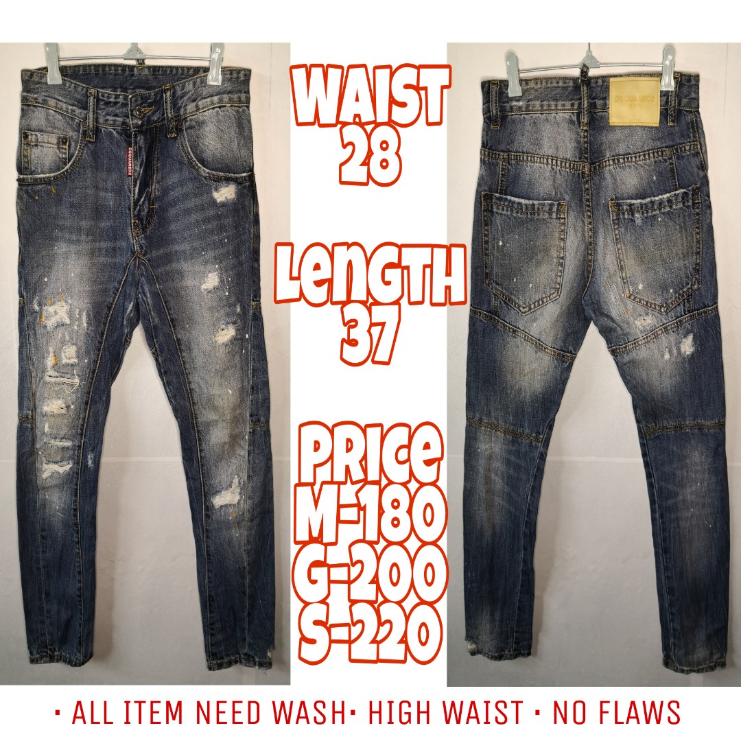 Tattered pants Ripped jeans 35 of 64, Women's Fashion, Bottoms, Jeans ...
