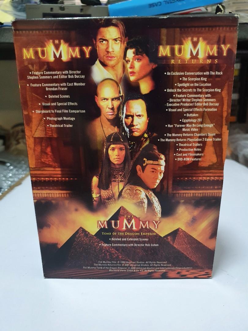 The Mummy Trilogy (3 movies), Hobbies & Toys, Music & Media, CDs & DVDs ...