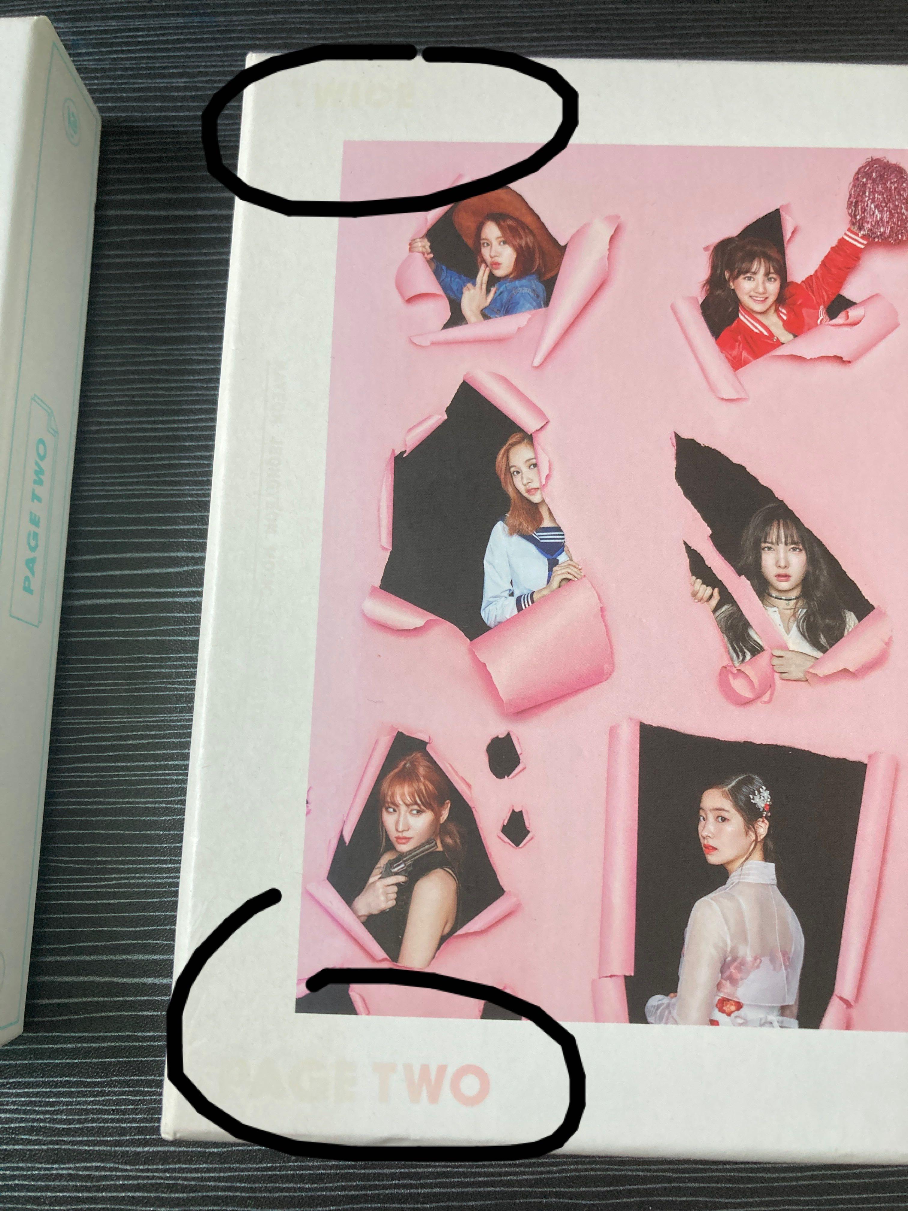 Twice page two 2nd mini album, 興趣及遊戲, 收藏品及紀念品, 韓流 - Carousell