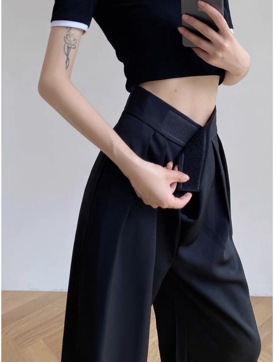 velcro pants, Women's Fashion, Bottoms, Other Bottoms on Carousell