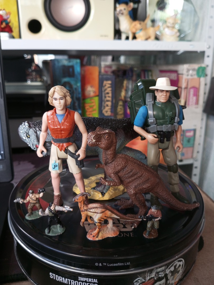 Vintage Jurassic Park Figures and Dinosaurs, Hobbies & Toys ...