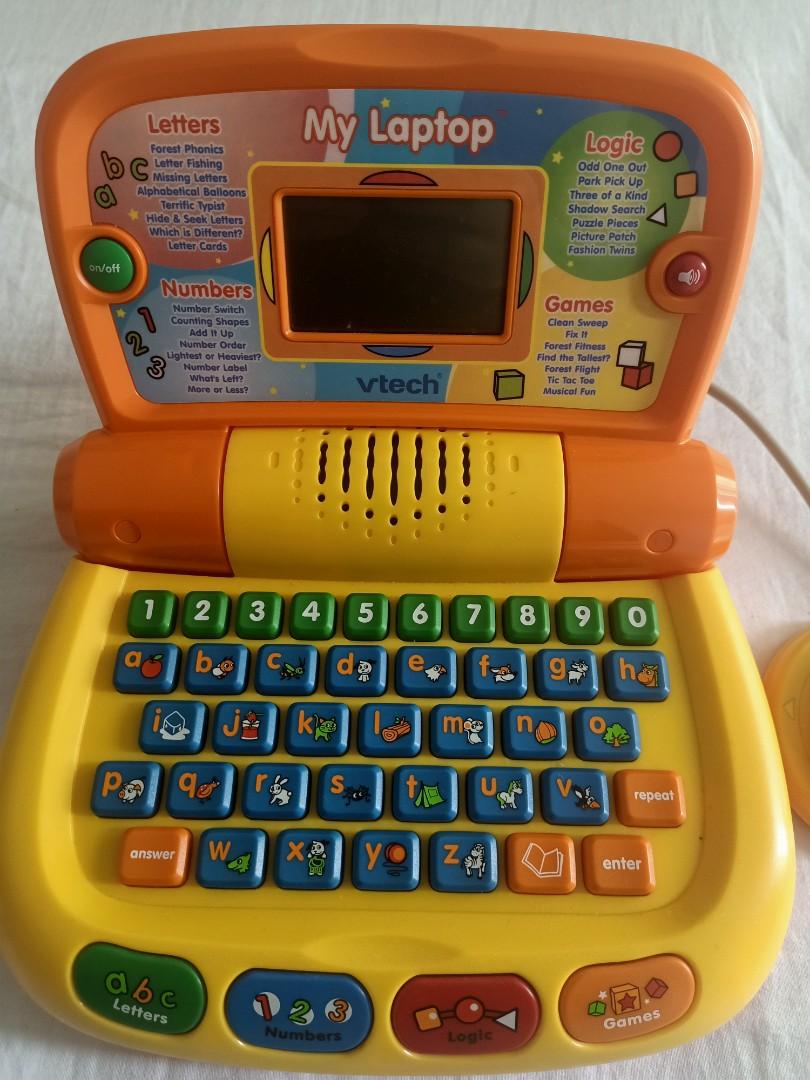 VTECH EDUCATIONAL LAPTOP, Babies & Kids, Infant Playtime on Carousell