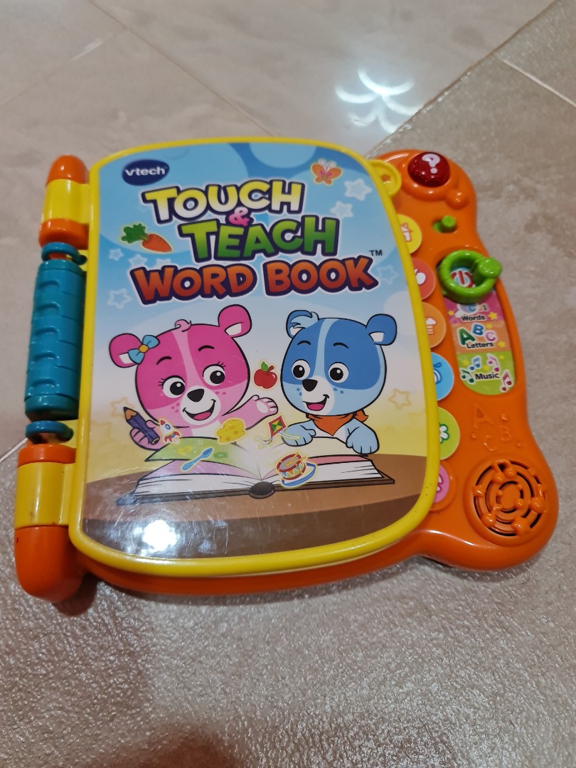Vtech Touch & Teach Word Book, Hobbies & Toys, Books & Magazines ...