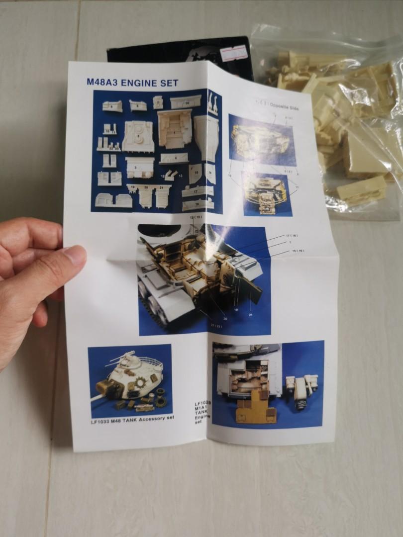 1/35 Scale Legend Productions M48A3 Engine Set, Hobbies & Toys, Toys ...