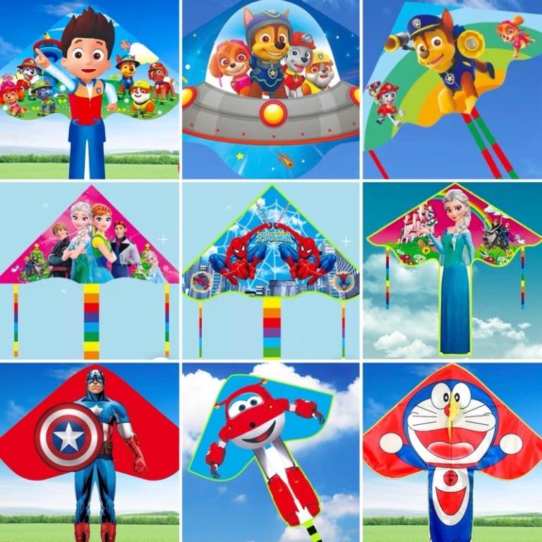 1.5 Metre PAW PATROL / Frozen / Spider-Man / Captain America / Doraemon ...