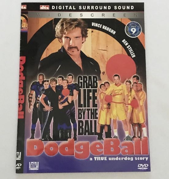1DVD•{DVD, VCD & CD} GRAB LIFE BY THE BALL - DodgeBall For Sales, Hobbies & Toys, Music & Media ...