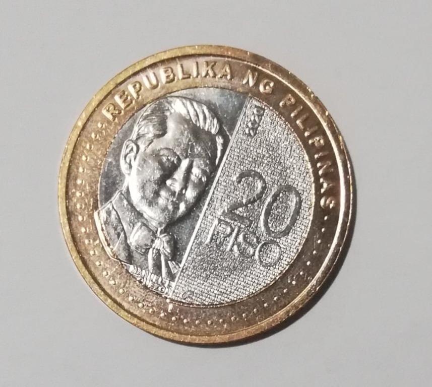 20 Peso 2020 Error Coin (SELLING), Hobbies & Toys, Memorabilia ...