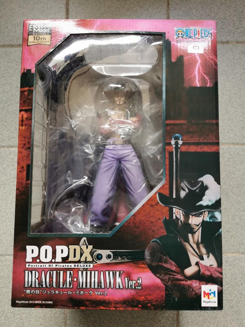 全新 海賊王 one piece pop dx 王下七武海 鷹眼 米霍克 Ver. 2, 興趣及遊戲, 玩具 & 遊戲類 - Carousell