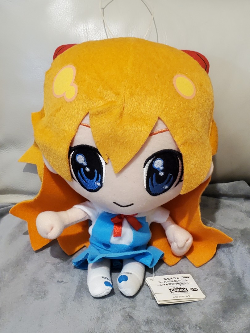 日版 eva 明日香 公仔 (約24cm高), 其他, 其他 - Carousell