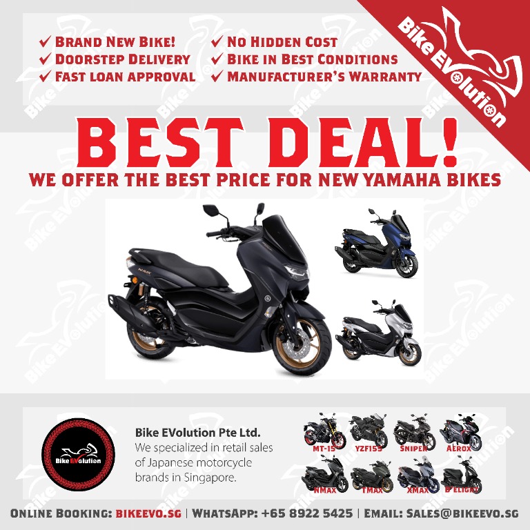 Yamaha Agent NMAX 155 ABS | Sniper T155 | MT 15 | MTN 155 | XSR 155 ...