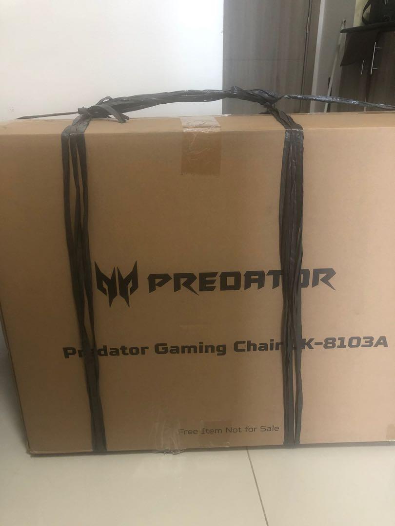 ACER Predator Gaming Chair LK-8103A, Furniture & Home Living, Furniture ...