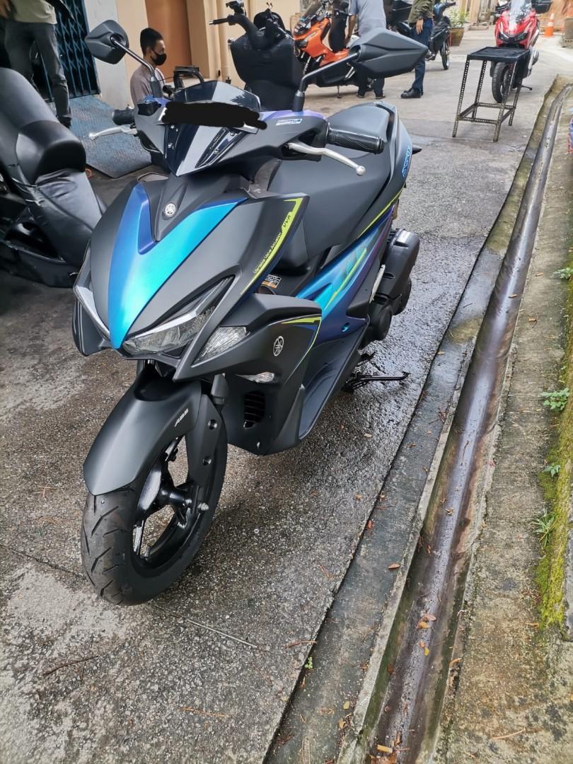 Aerox V1 coverset, Motorcycles, Motorcycle Accessories on Carousell