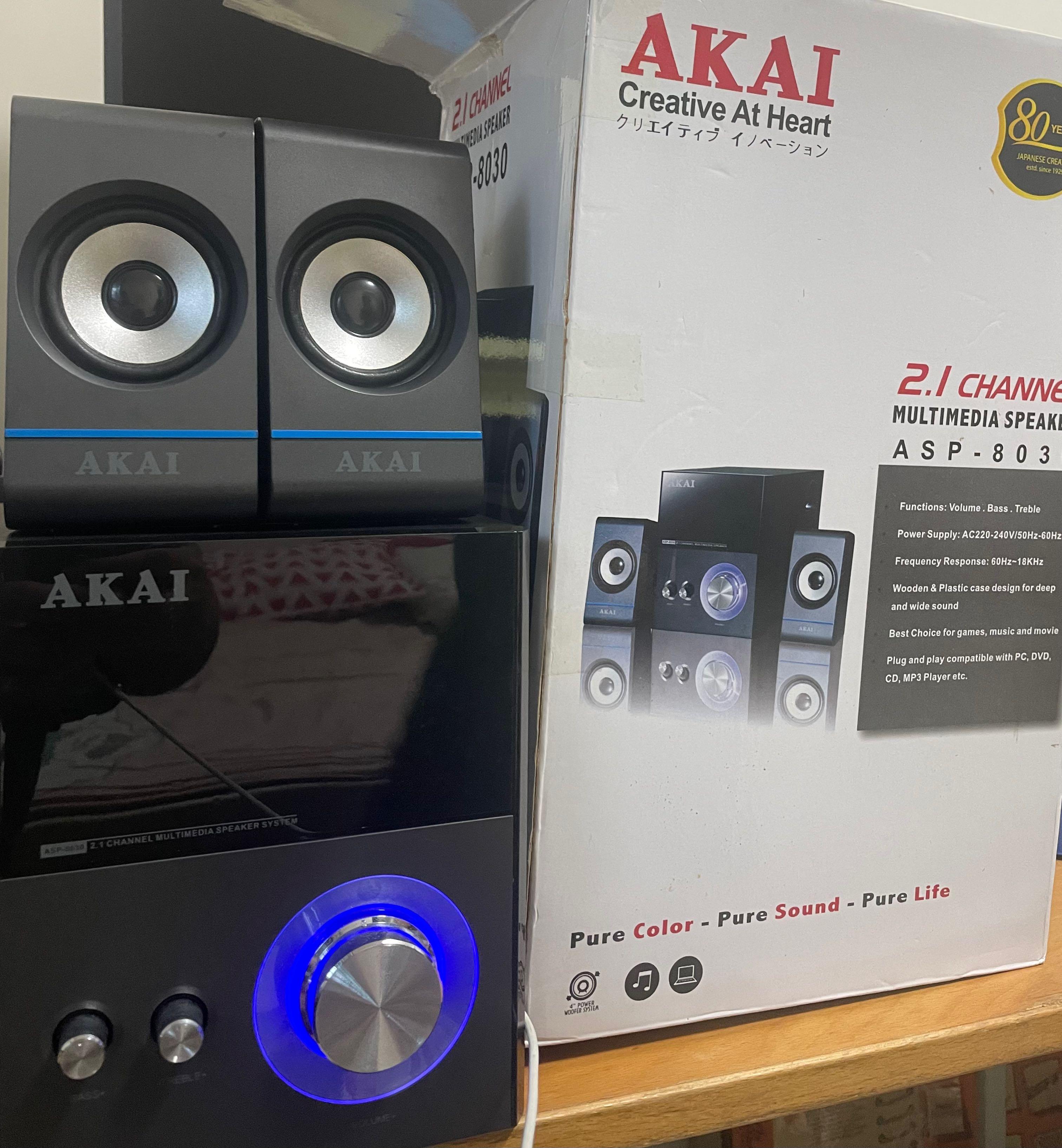 Akai multimedia speaker with subwoofers, Audio, Soundbars, Speakers ...