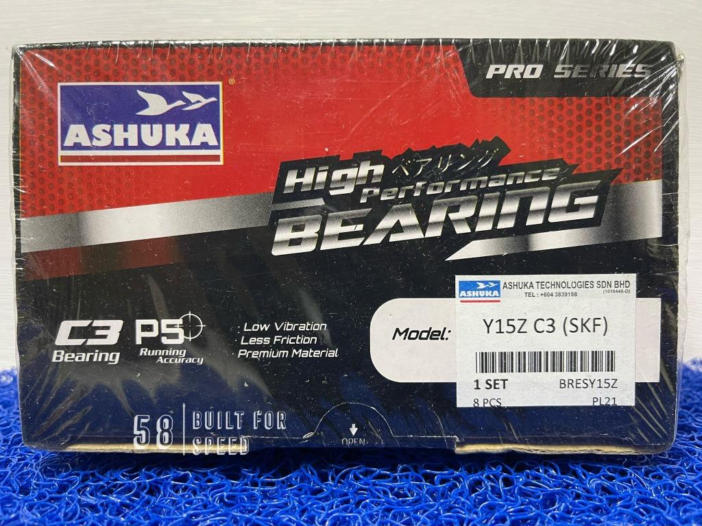 ASHUKA SKF ENGINE BEARING C3 FULL SET Y15ZR / Y15 / Sniper 150 v1 & v2 ...