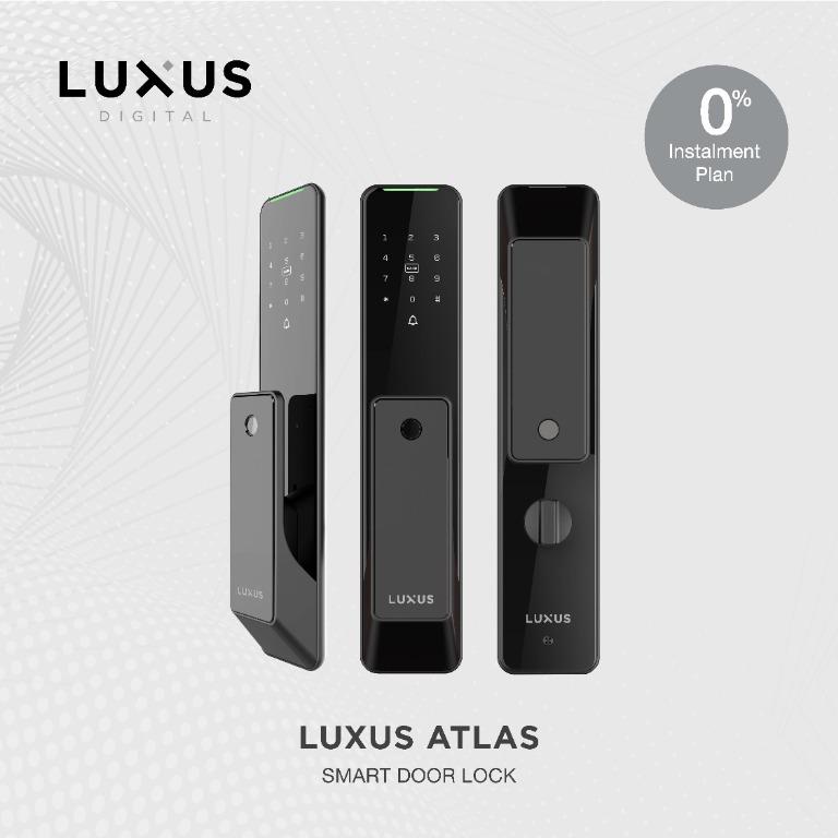 Luxus ATLAS Ultra Slim WIFI Digital Door Lock 2023 | 2 Year Warranty ...