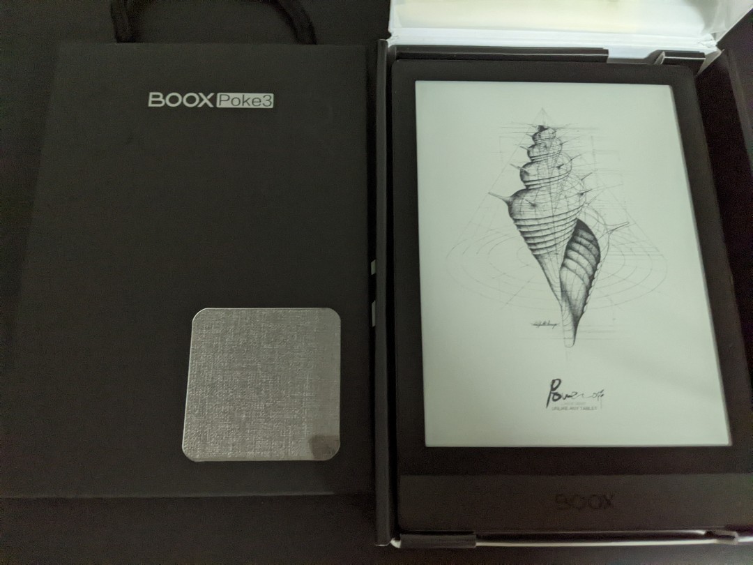 Boox poke 3 E book reader, Mobile Phones & Gadgets, E-Readers on Carousell