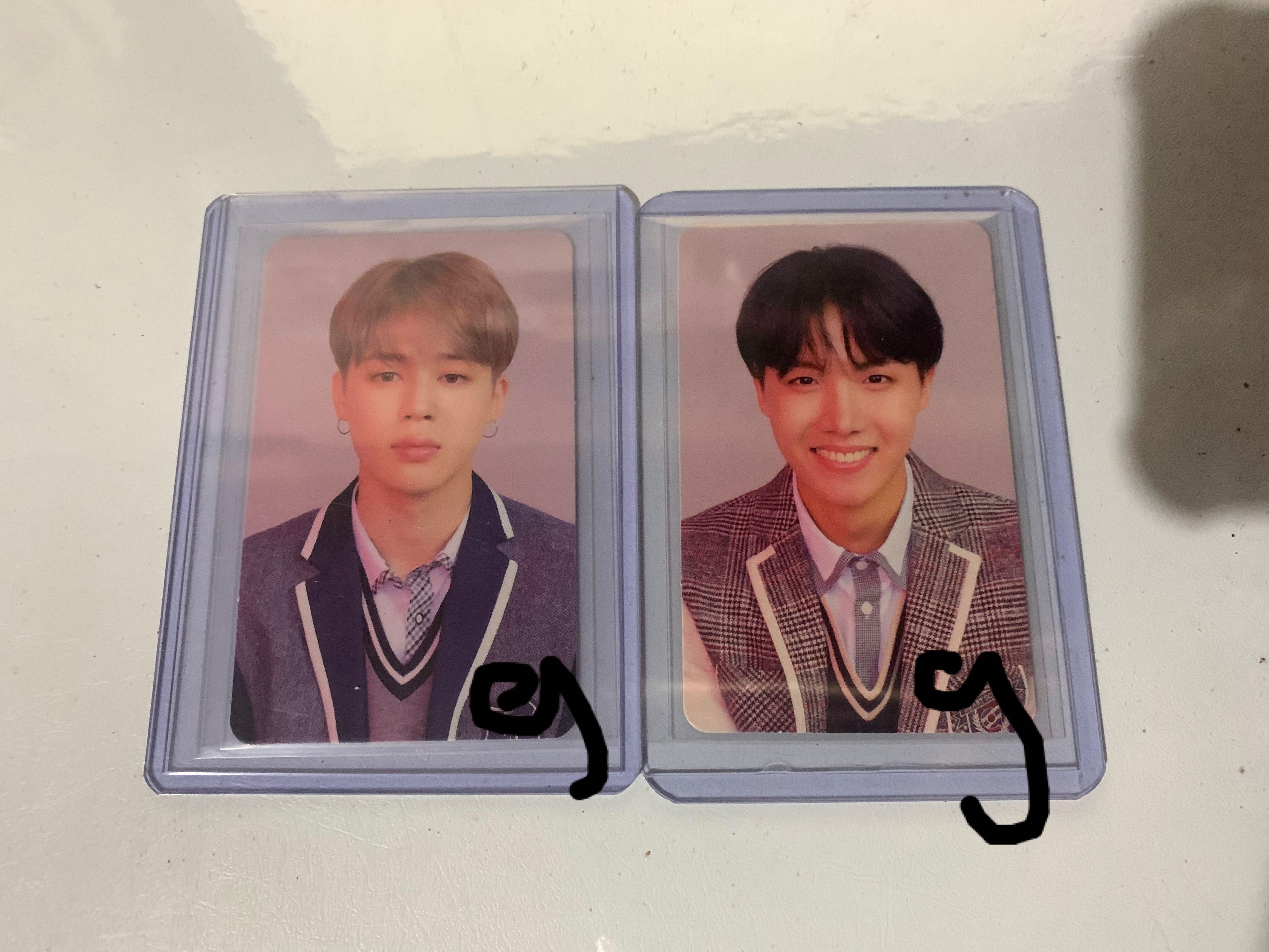 BTS LY Answer L Jimin and Hobi Jhope pc photocard, Hobbies & Toys ...