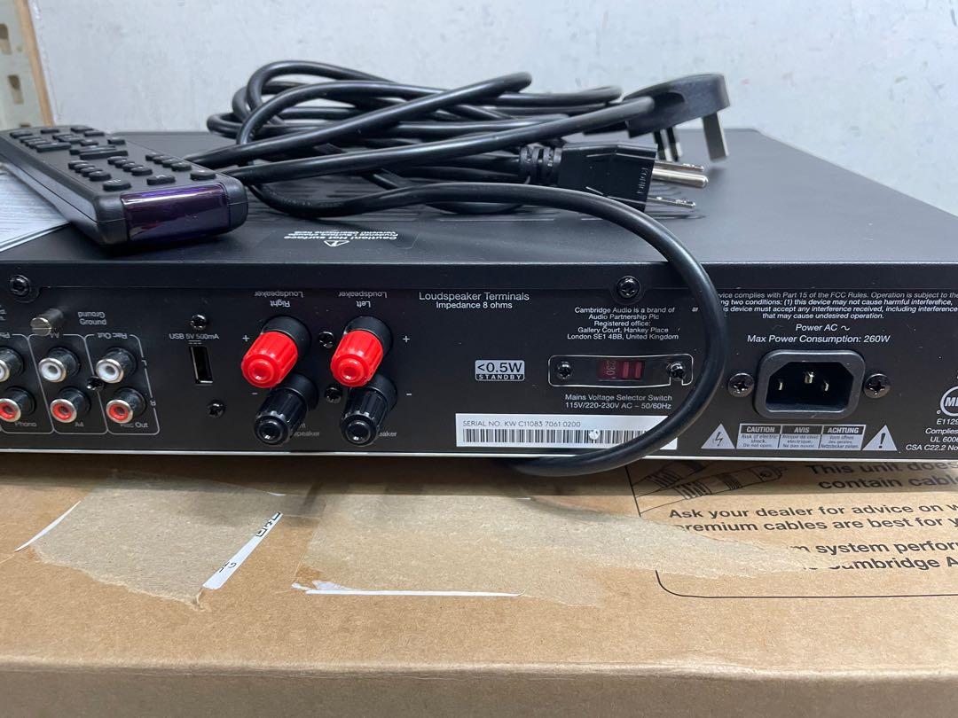 Cambridge AXA35 Integrated Amplifier, Audio, Soundbars, Speakers ...
