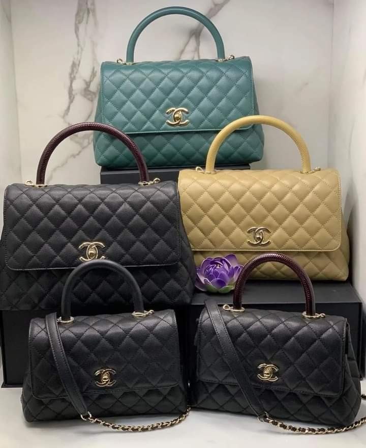 Coco chanel lizard handle, Luxury, Bags & Wallets on Carousell