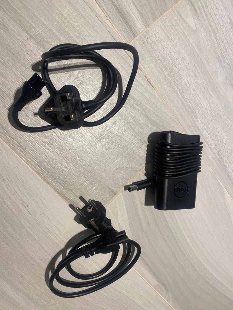 Dell Laptop Cables, 電腦＆科技, 電腦周邊及配件, 電腦線、轉接線及轉換器 - Carousell