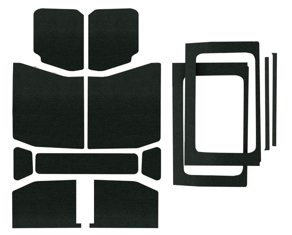 DESIGN ENGINEERING Boom Mat Black Complete Sound Deadening Kit ...