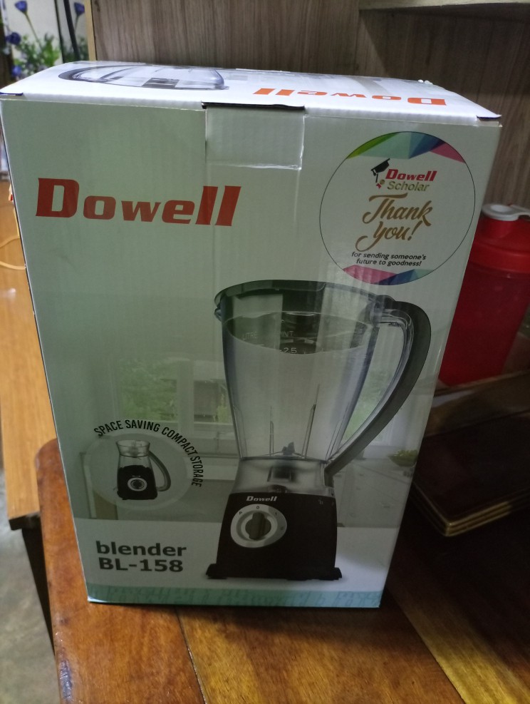 Dowell Blender BL-158, TV & Home Appliances, Kitchen Appliances ...