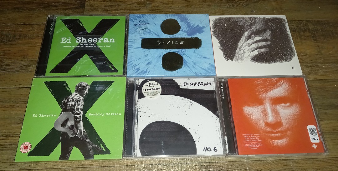 Ed sheeran, Hobbies & Toys, Music & Media, CDs & DVDs on Carousell