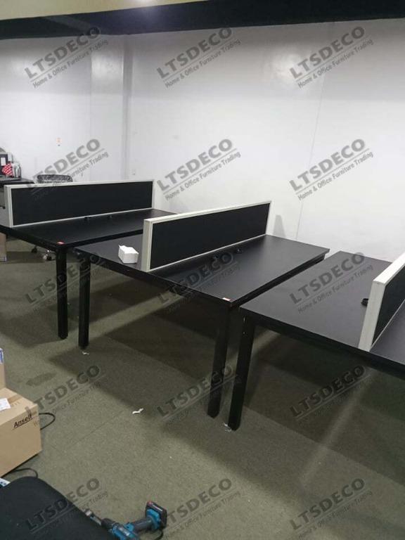 FREESTANDING WORKSTATION TABLE OFFICE PARTITION FURNITURE, Furniture ...