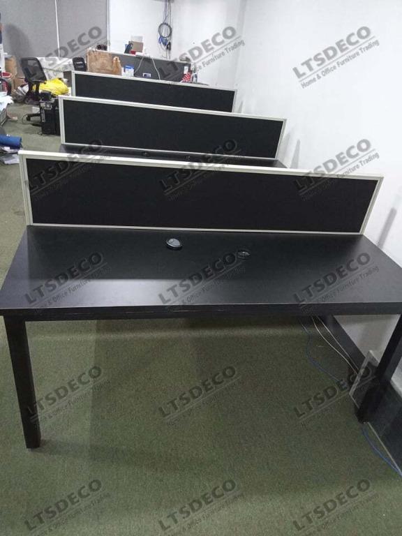 FREESTANDING WORKSTATION TABLE OFFICE PARTITION FURNITURE, Furniture ...