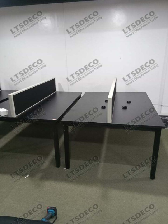 FREESTANDING WORKSTATION TABLE OFFICE PARTITION FURNITURE, Furniture ...