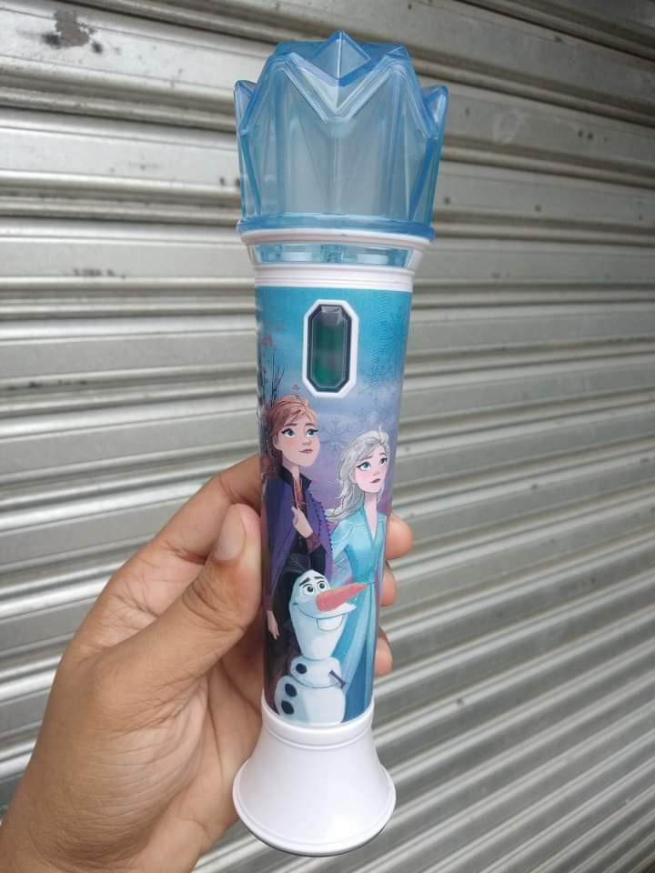FROZEN ELSA ANNA OLAF MICROPHONE, Hobbies & Toys, Toys & Games on Carousell