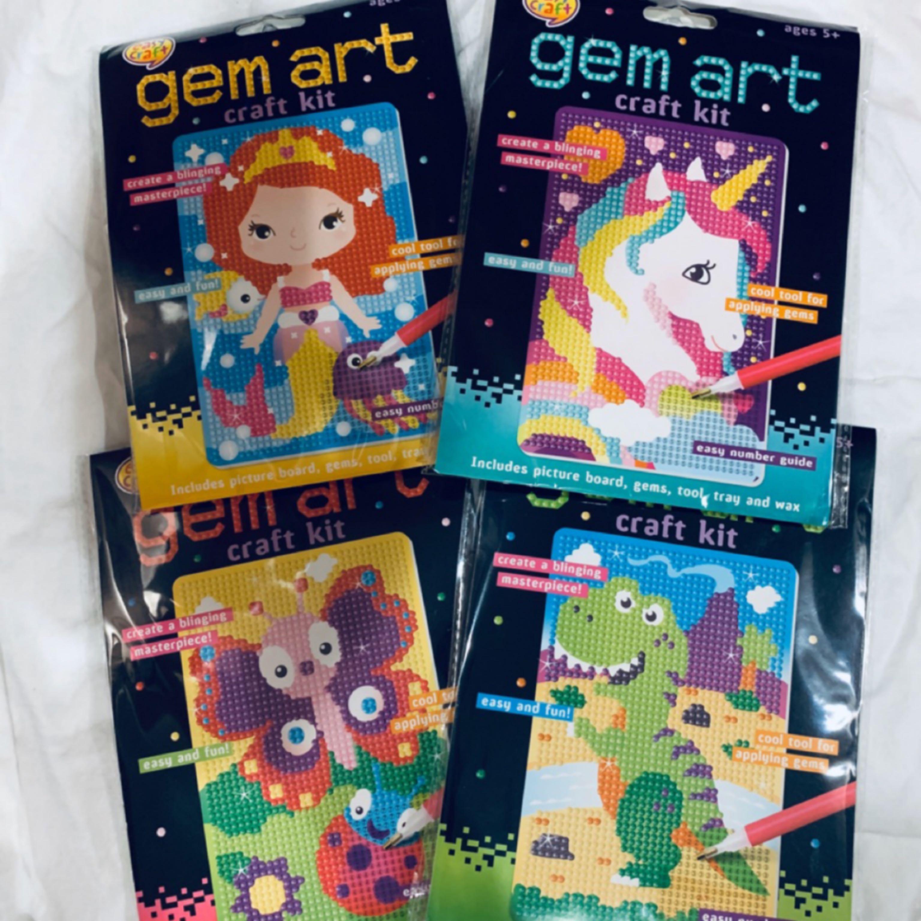 Gem Art Craft Kit, Hobbies & Toys, Stationery & Craft, Handmade Craft ...