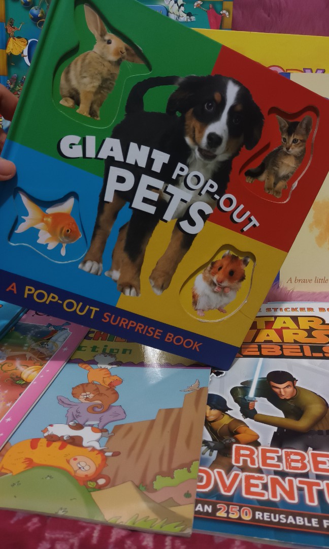 Giant Pop-out Pets Book, Hobbies & Toys, Books & Magazines, Children's ...