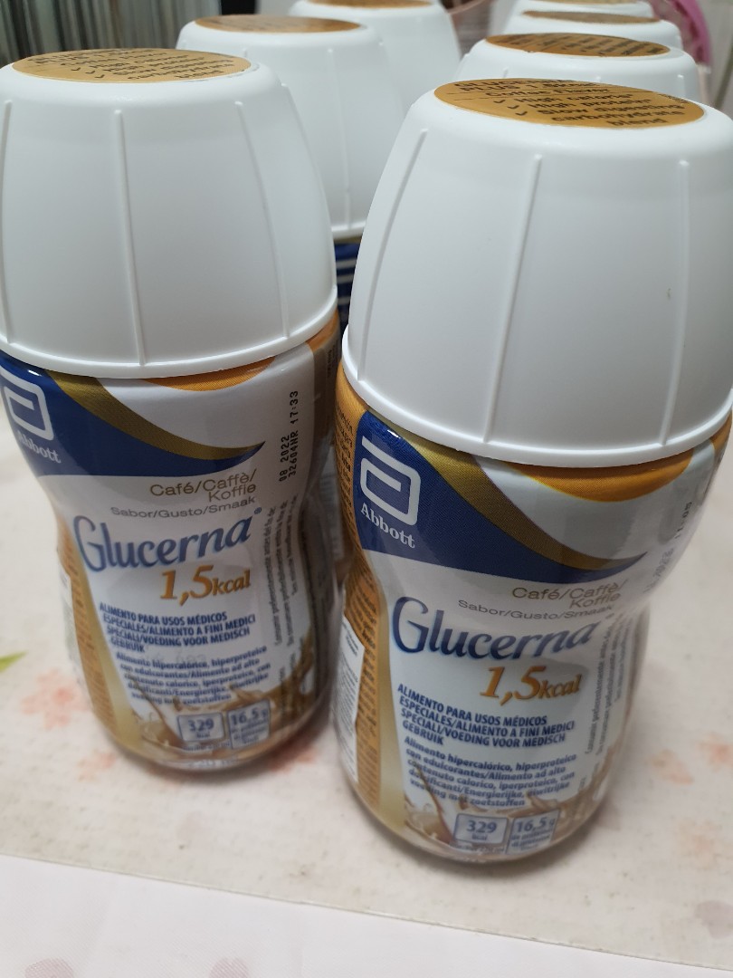 Glucerna Plus 1.5 Kcal Coffee Flavor, Health & Nutrition, Health ...