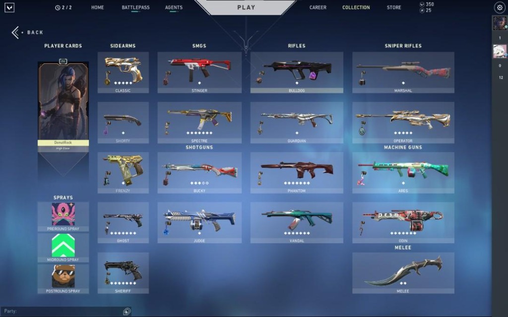 GOLD 1 Stacked Ruination Bundle Valorant account, Video Gaming, Gaming ...