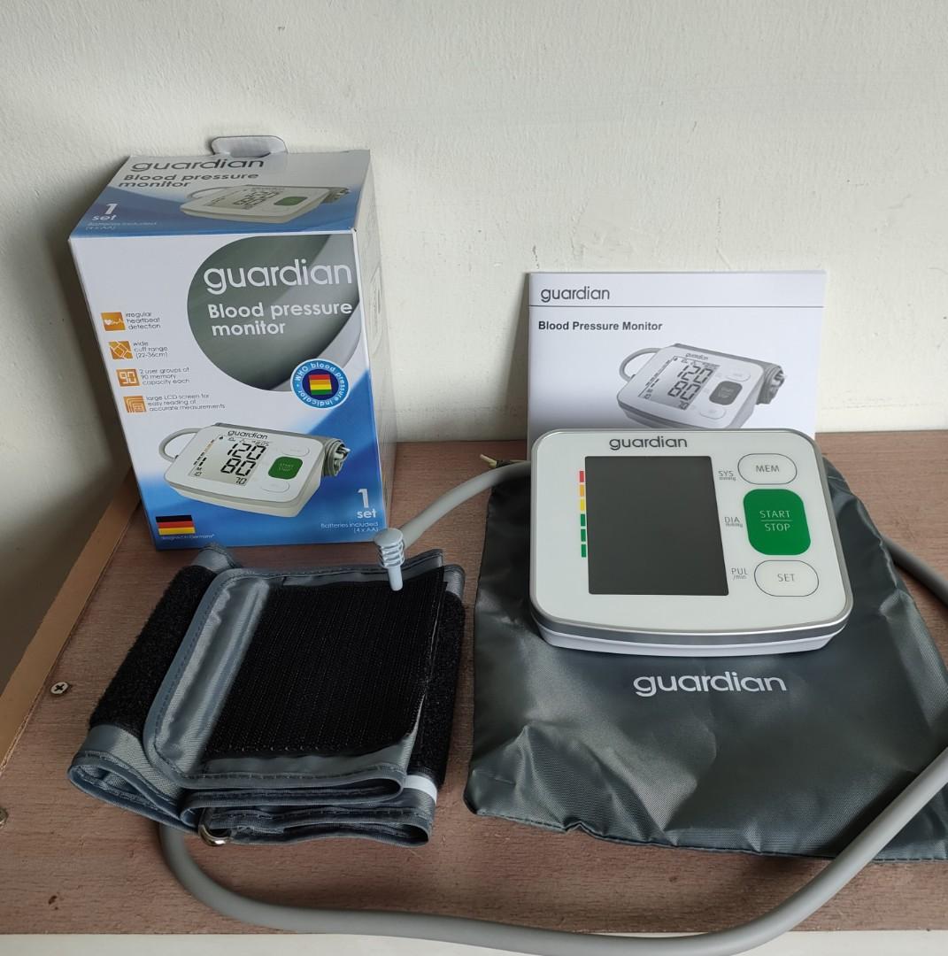Guardian blood pressure machine, Health & Nutrition, Health Monitors ...