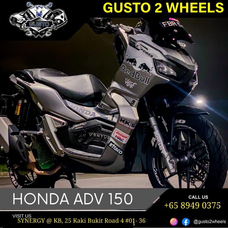 HONDA ADV 150 CBS CVT, Motorcycles, Motorcycles for Sale, Class 2B on ...