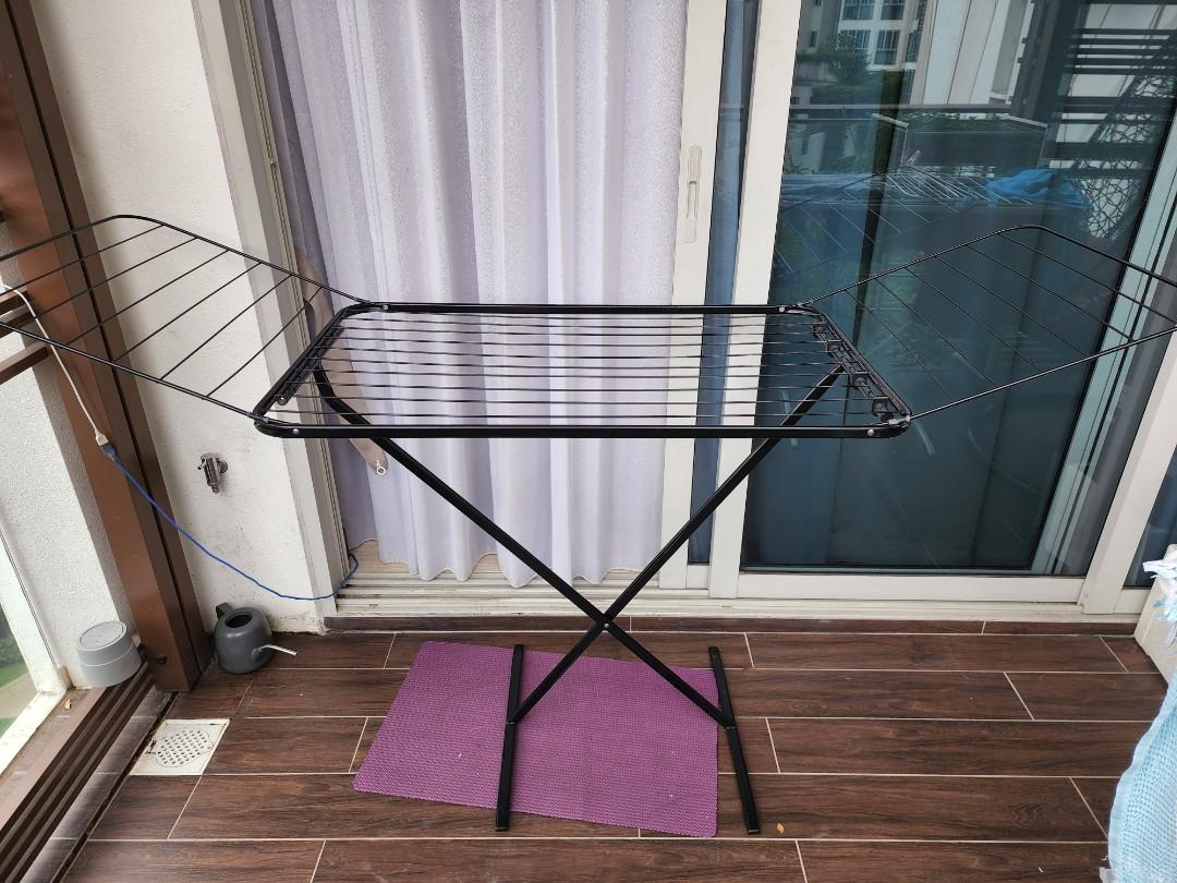 Ikea cloth drying rack, Furniture & Home Living, Home Improvement ...
