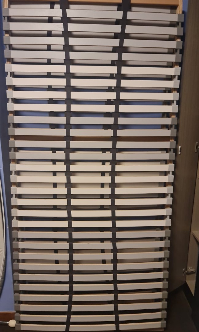 Ikea Lonset slatted bed base, Furniture & Home Living, Furniture, Bed ...