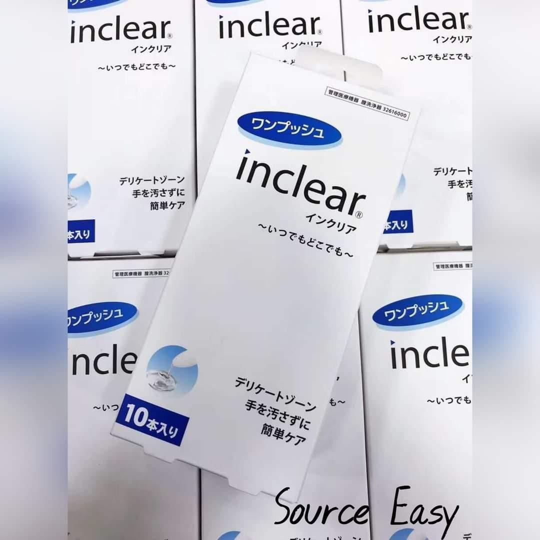 日本inclear婦科女性內洗液凝膠 (10支獨立包裝, 美容＆化妝品, 沐浴＆身體護理, 沐浴及身體護理 - 身體護理 - Carousell
