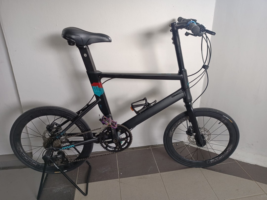 Java CL2 mini velo 18 speed Tektro hydraulic brake 451 wheelset, Sports ...