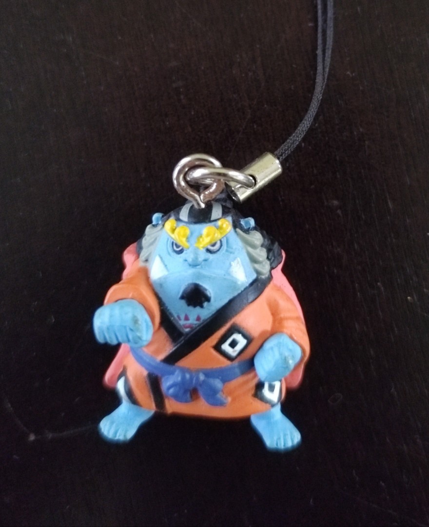 Jinbei One Piece Anime Mini Figure Charm Keychain, Hobbies & Toys, Toys ...