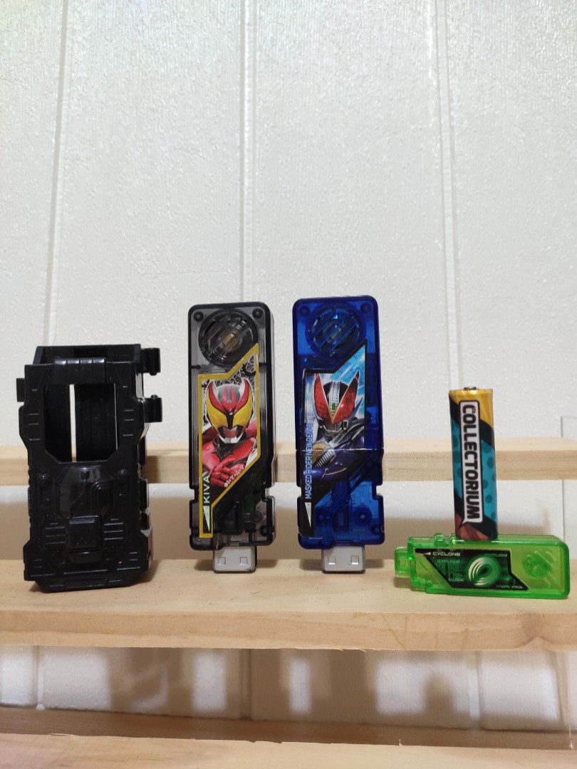 Kamen Rider W Gaia Memory Set Kiva, Hobbies & Toys, Toys & Games on ...