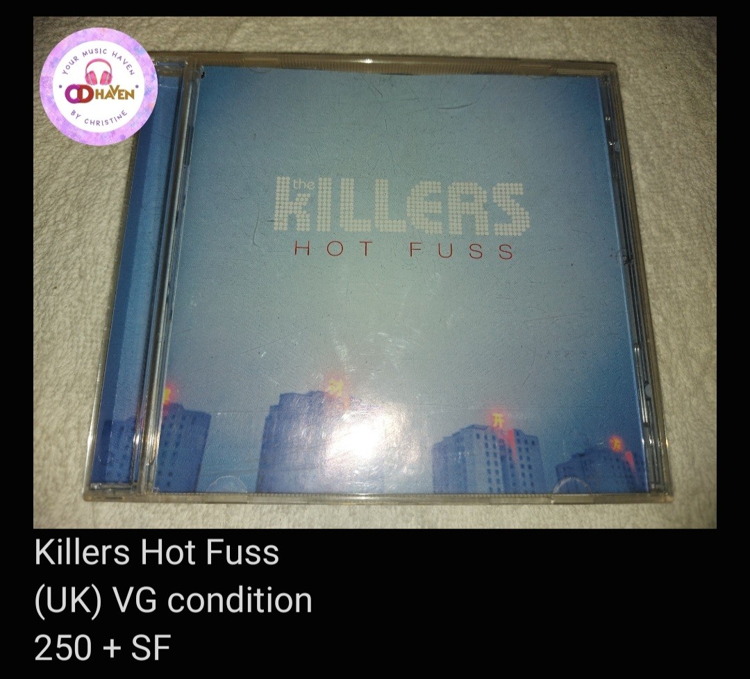 Killers Hot Fuss CD (unsealed), Hobbies & Toys, Music & Media, CDs ...