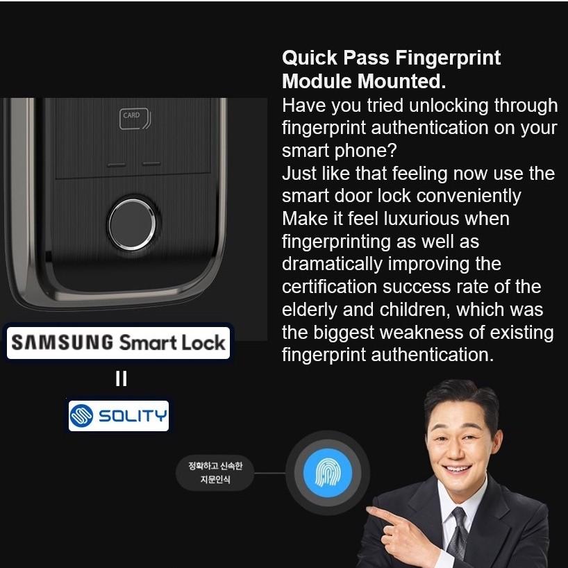 ⭐Korea Best⭐ SOLITY R60-B Bluetooth Wifi APP Biometric Smart IOT RIM ...