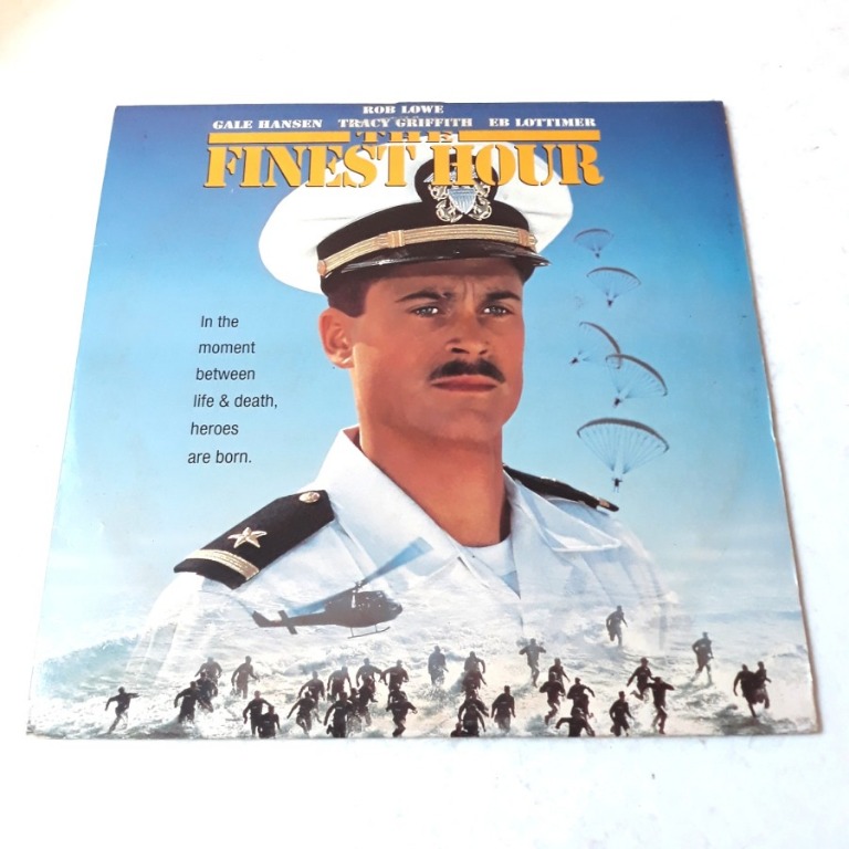 Laser Disc Original THE FINEST HOUR 1992 Rob Lowe - 1 Disk, Musik ...