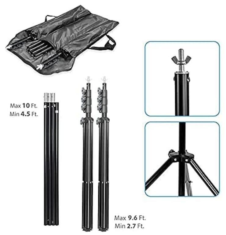 LIMOSTUDIO Kit complete with backdrop stand, screen, and umbrella ...