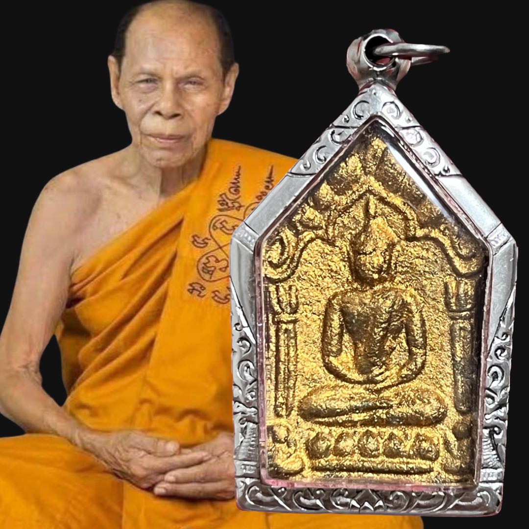 LP Sin Real Gold Takruts Pra Khun Paen Pim Yai Follow LP Tim Mould ...